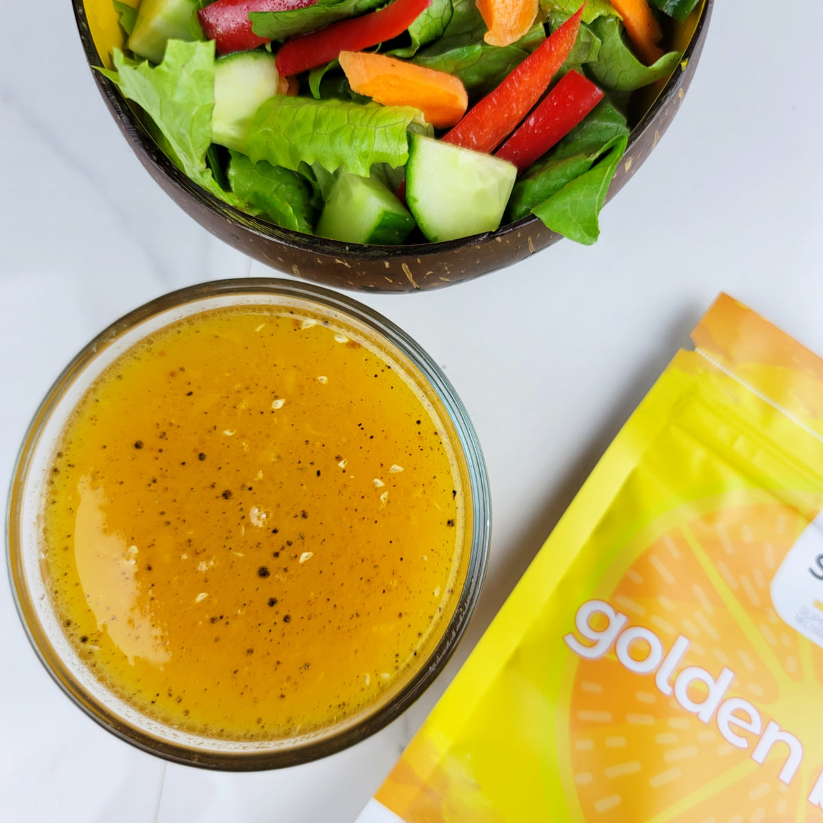 Golden Orange Dressing/Vinaigrette - Fresh, Healthy Lunch Recipe – SMOOV.ca